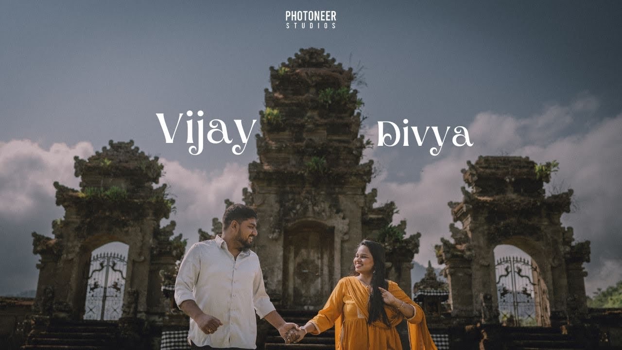 Vijay x Divya PreWedding Video | Bali Couple shoot - YouTube