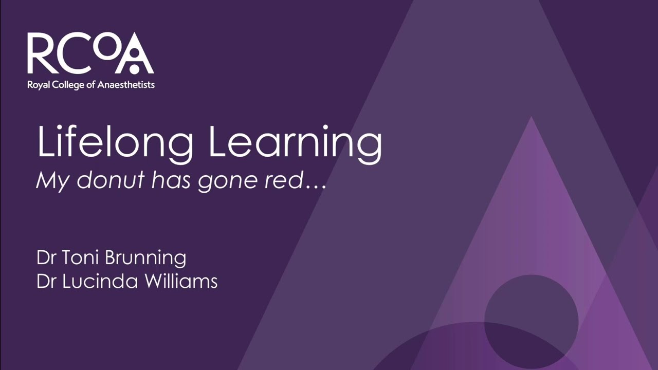 RCoA Lifelong Learning: your doughnut turns red - YouTube