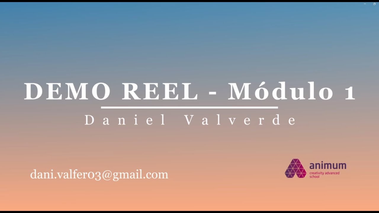 3D Animation Demo Reel - Animum Modulo 1 - YouTube