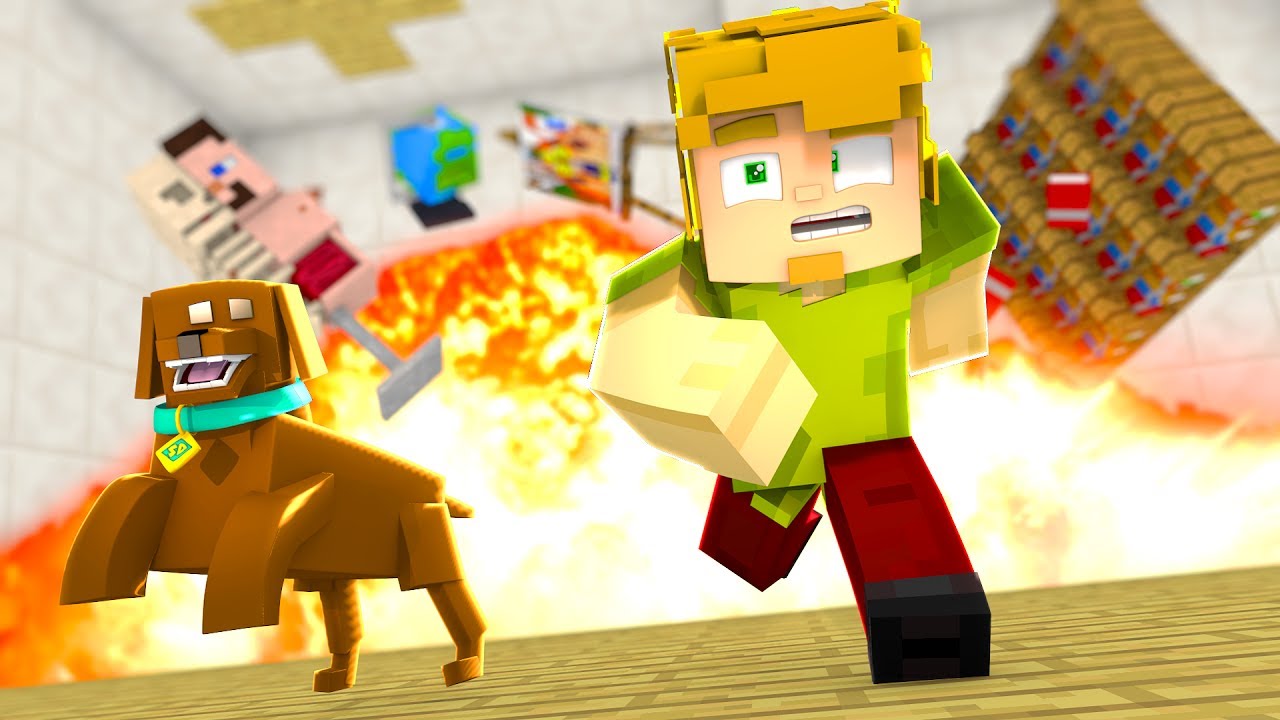 Minecraft: SCOOBY-DOO! - A SALA DO DIRETOR ! #25 (MINECRAFT MACHINIMA ...