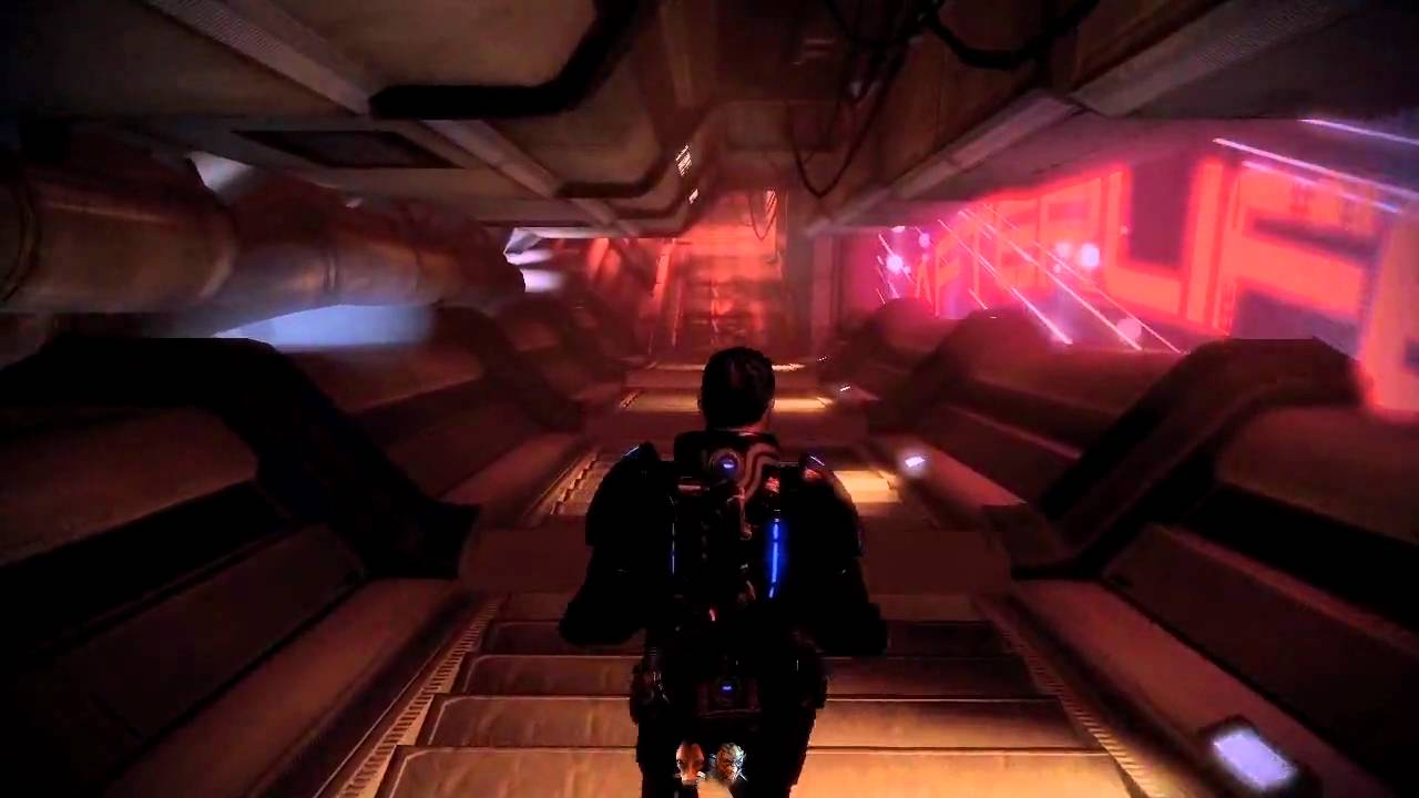 Lets Play Mass Effect 2 Part 17 - Poisoned Patriarch and Aria - YouTube