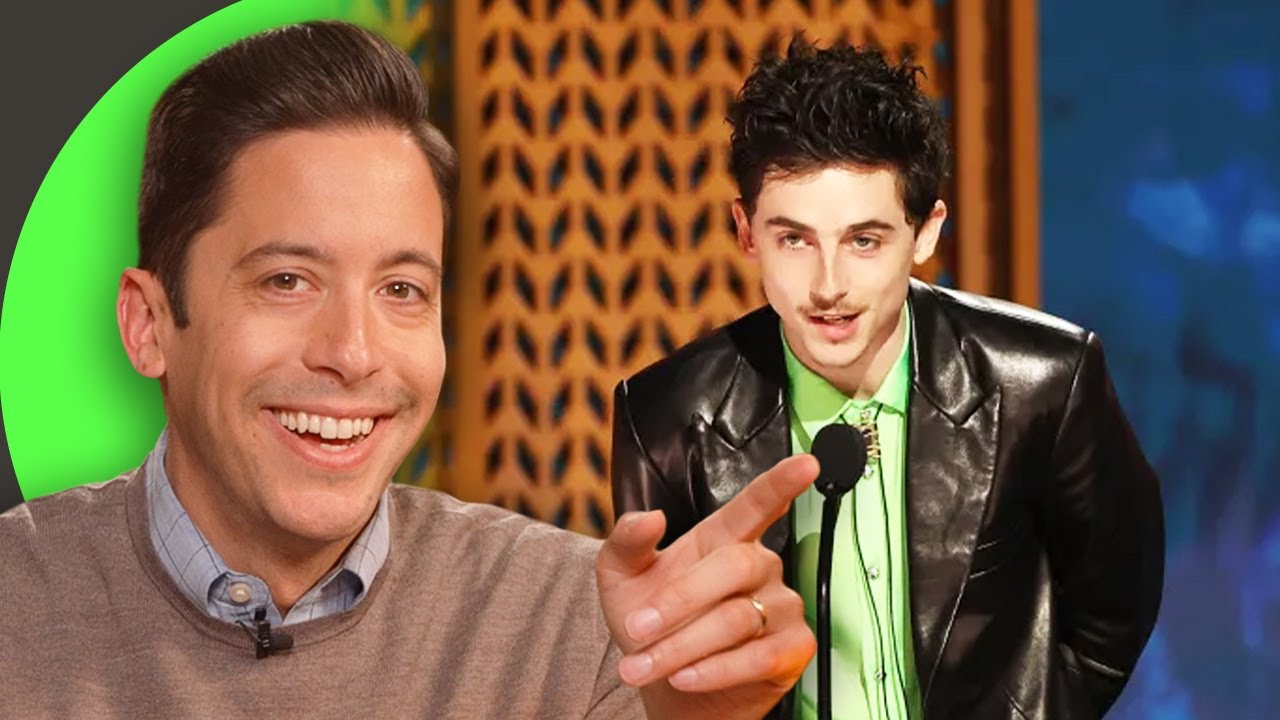 Timothée Chalamet Gives Us a Sign of HOPE - YouTube