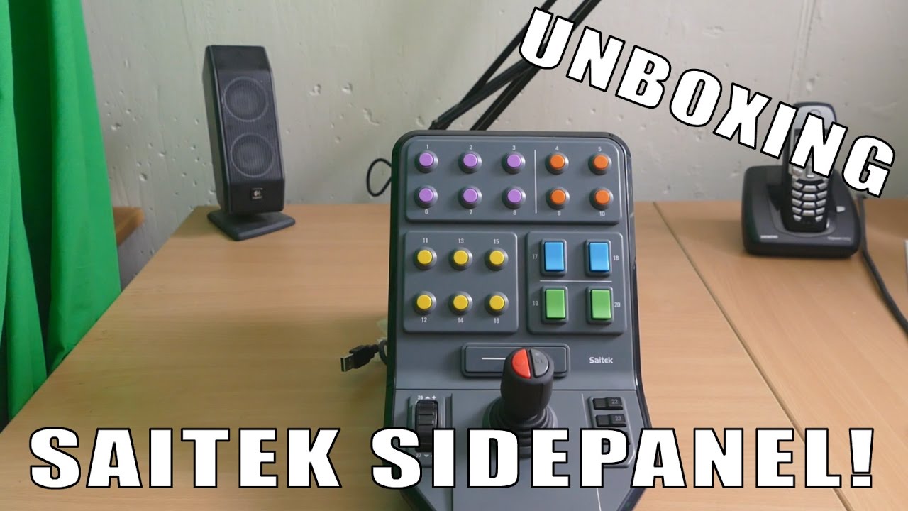 UNBOXING SAITEK SIDEPANEL! - YouTube