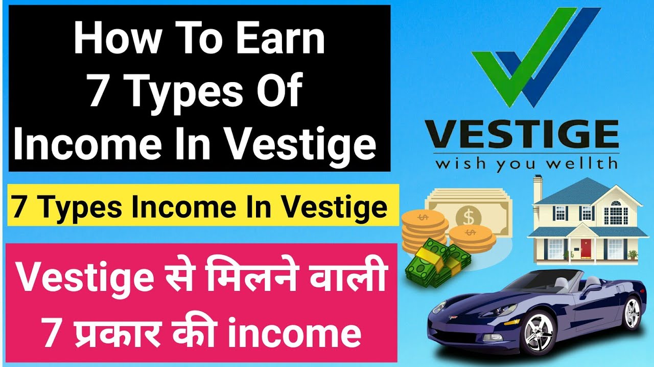 How to Earn 7 Types Income in Vestige | 7 Types of Income in Vestige ...