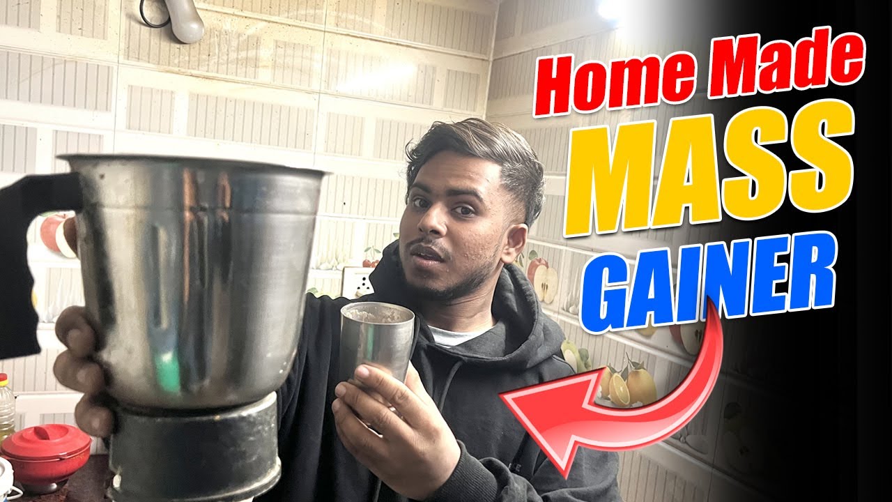How to make mass gainer at home | Home Made Weight Gaining Shake For ...