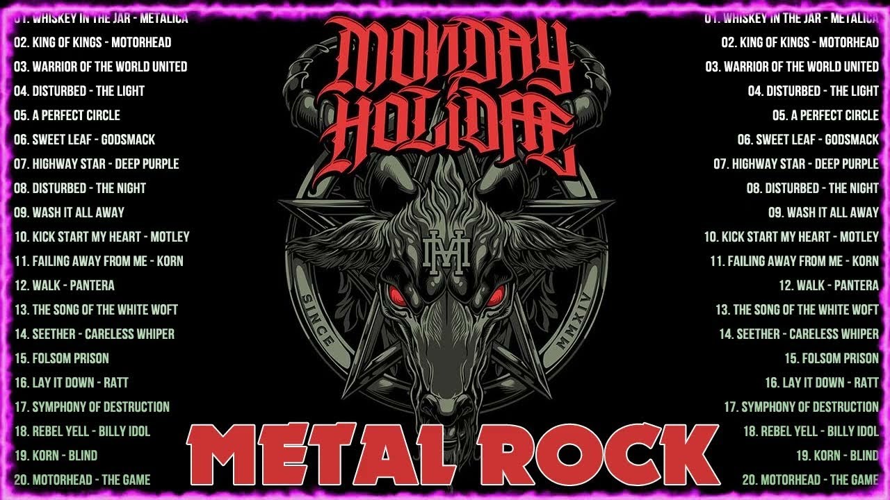 70s 80s 90s Metal Rock Songs - The Best Metal Rock Of All Time - YouTube