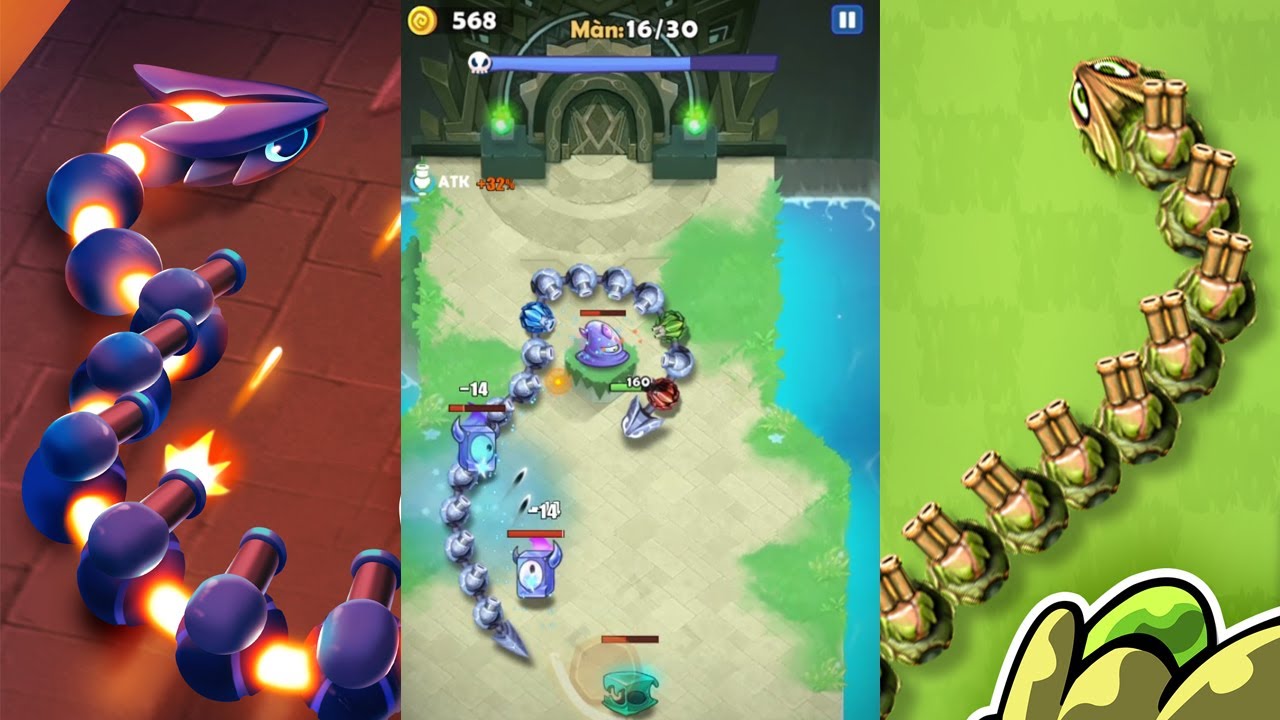 SSSnaker – Game rắn săn mồi phiên bản chiến tranh ma quỷ - YouTube