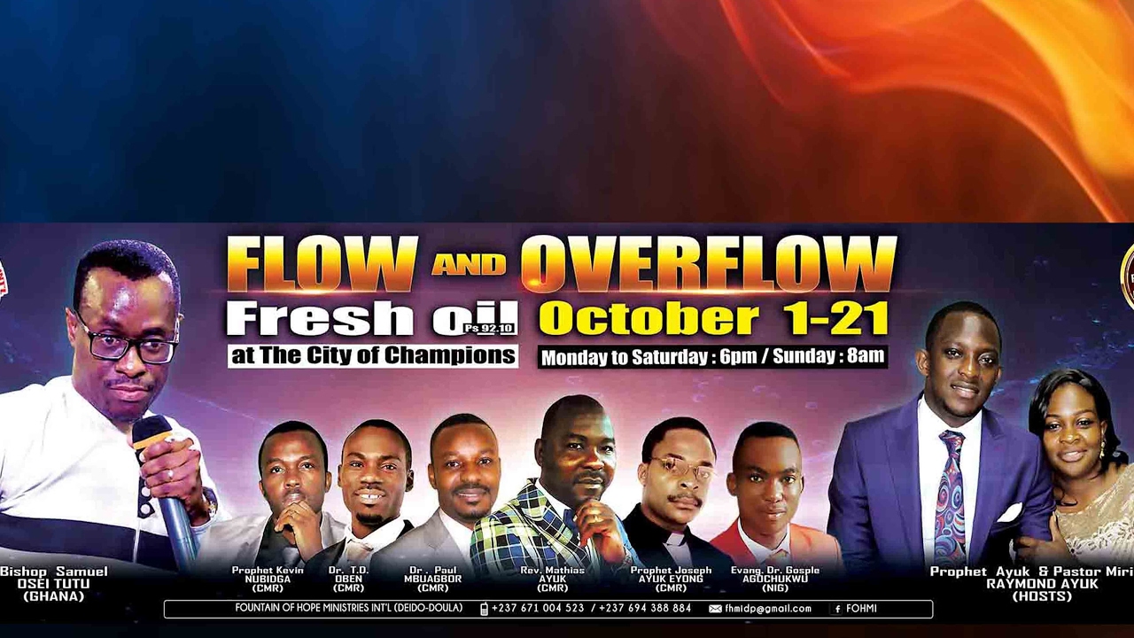 YOU ARE WATCHING FLOW AND OVERFLOW 2019 - FRIDAY 11TH OCTOBER 2019 ...