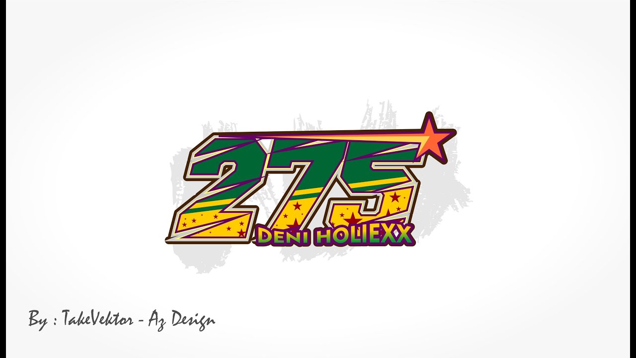 Cara Membuat No start Racing Dengan Corel Draw ( 275 ) by takevektor ...