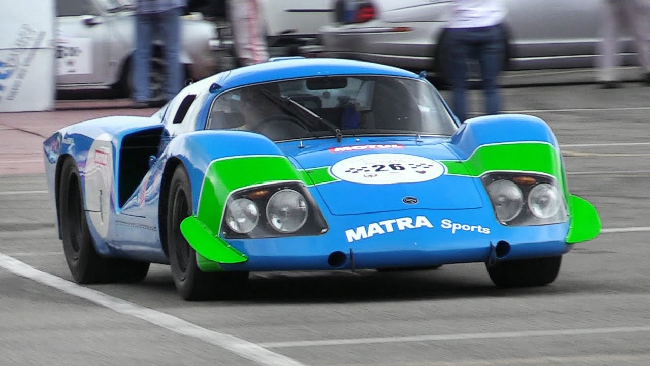 Matra MS630 Sound - Warm Up & Driving at Vernasca Silver Flag 2016 ...