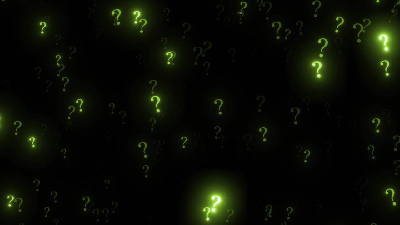 bstract Animation Of Lots Question Mark Moving On Black Background ...