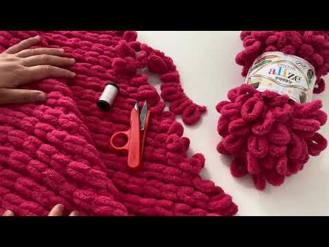 PÜF NOKTA💯 ALİZE PUFFY YENİ YUMAĞI NASIL BAĞLARUZ❓BİTİŞ ve BAŞLANGIÇ İPLERİNİ NASIL GİZLİYORUZ✅