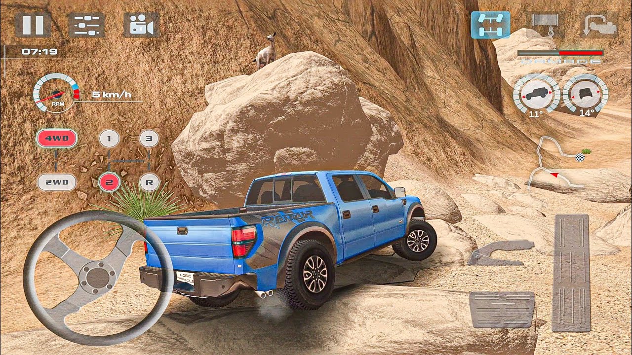 Off-road Drive Dessert - Ford Raptor | 2K 60fps | Level 6 ! - YouTube