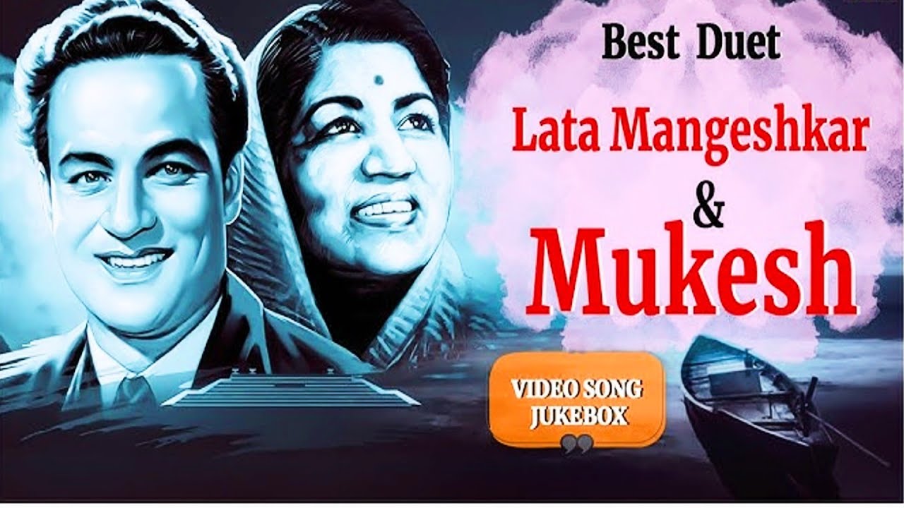 Lata & Mukesh Romantic Hits | Bollywood Evergreen Duets | Love Songs ...