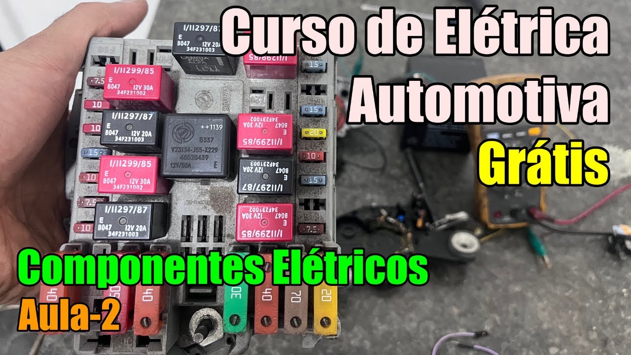 Componentes do Elétricos - Curso de Elétrica Automotiva - Aula 2 - YouTube