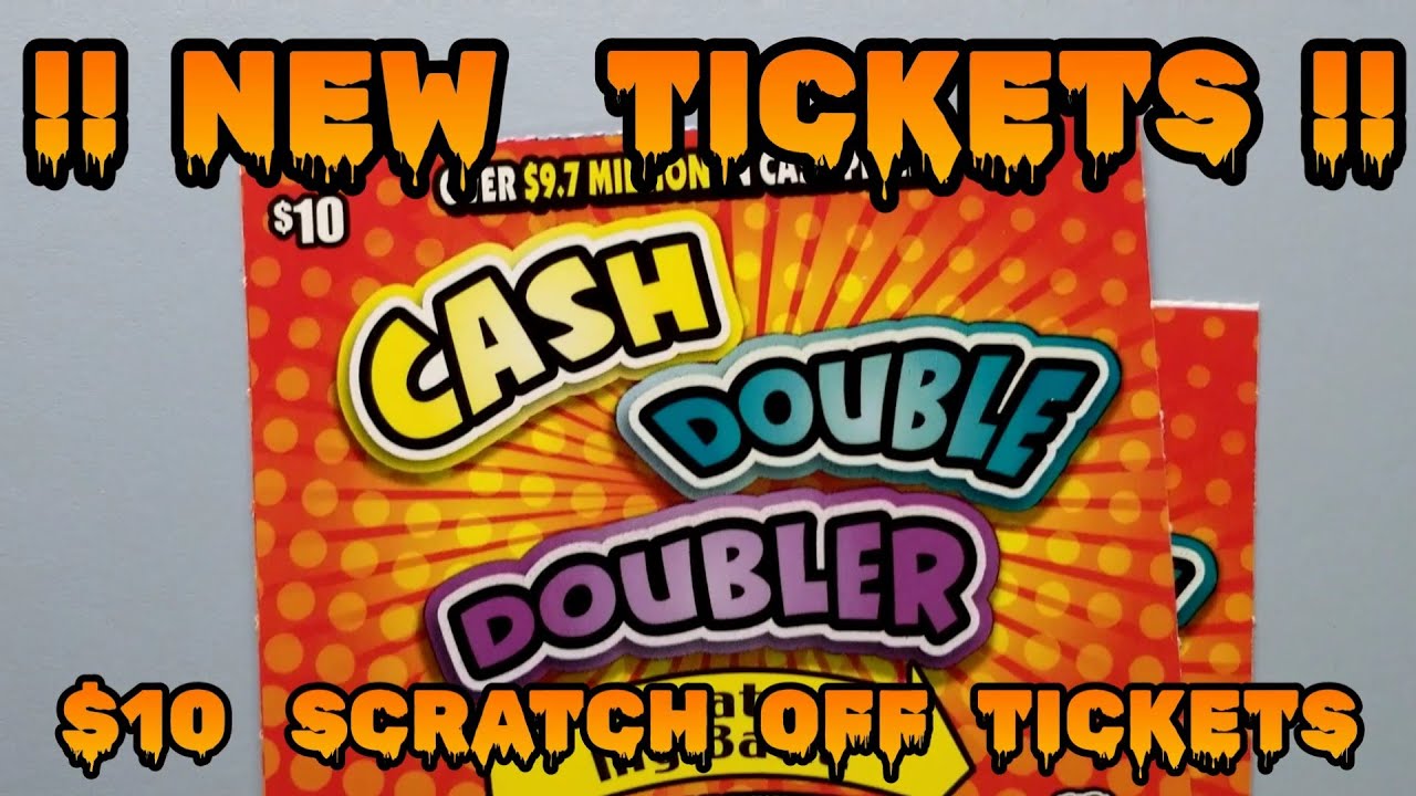 CASH DOUBLE DOUBLER !! NEW !! $10 MAINE scratch off tickets - YouTube