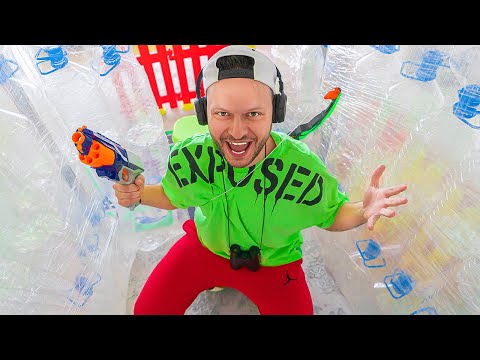 PET ŞİŞE EVDE 24 SAAT KALMAK!