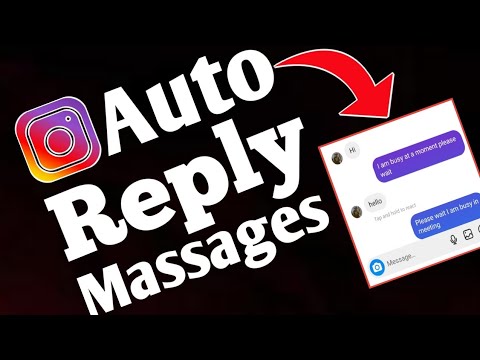 How To Send Automatic Message On Instagram in 2024 | Instagram Automatic Reply kaise kare - YouTube