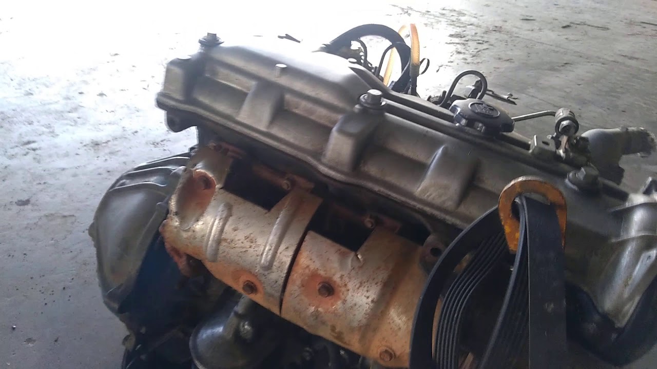 toyota 1L 2200cc test engine 2/2 - YouTube