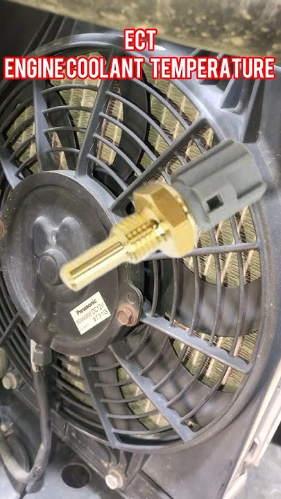 How Radiator Fan works… Engine coolant temperature sensor | ECT sensor ...