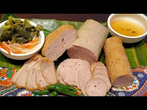Cha Lua, Cha Chien Vietnamese Mortadella Part 1 of a Vietnamese Charcuterie Series #vietnamesefood