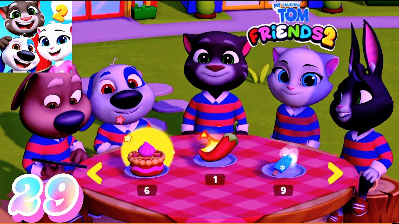MY TALKING TOM FRIENDS 2 – Gameplay Walkthrough Part 29 (iOS & Android ...