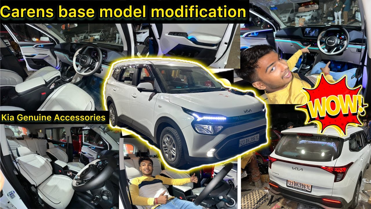 Carens base model modification Carens Premium Modified Kia Carens Base ...