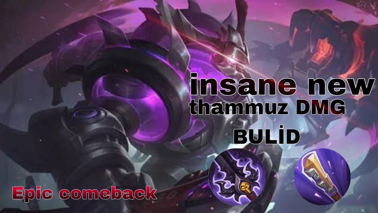 Epic thammuz comeback-اقوي عوده ملحميه ب ثاموز - YouTube