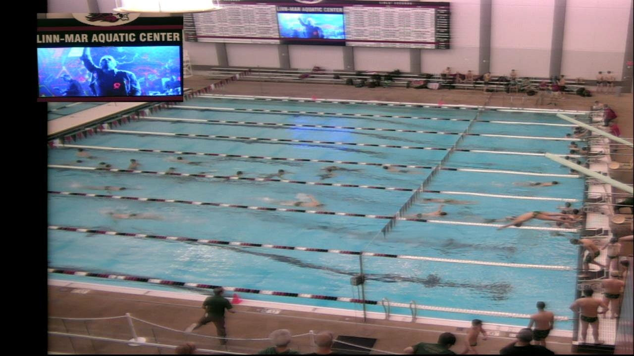 2018 Men's Swimming - Linn-Mar Vs Iowa City West 12-11-2018 - YouTube