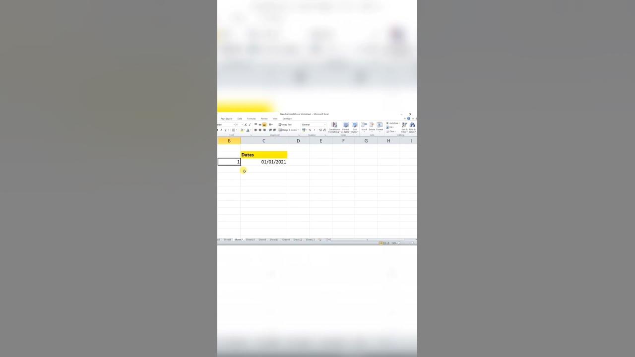 15 Fill Series Of Dates Up To Nothing Exceltech Smartphone Excel Microsoft Excelgyan