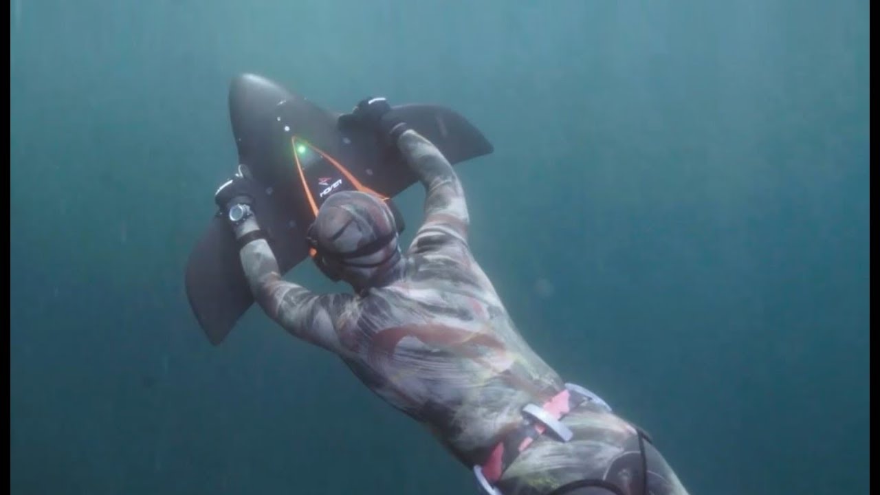 AquaJet H2 - Underwater Scooter With Wings - YouTube
