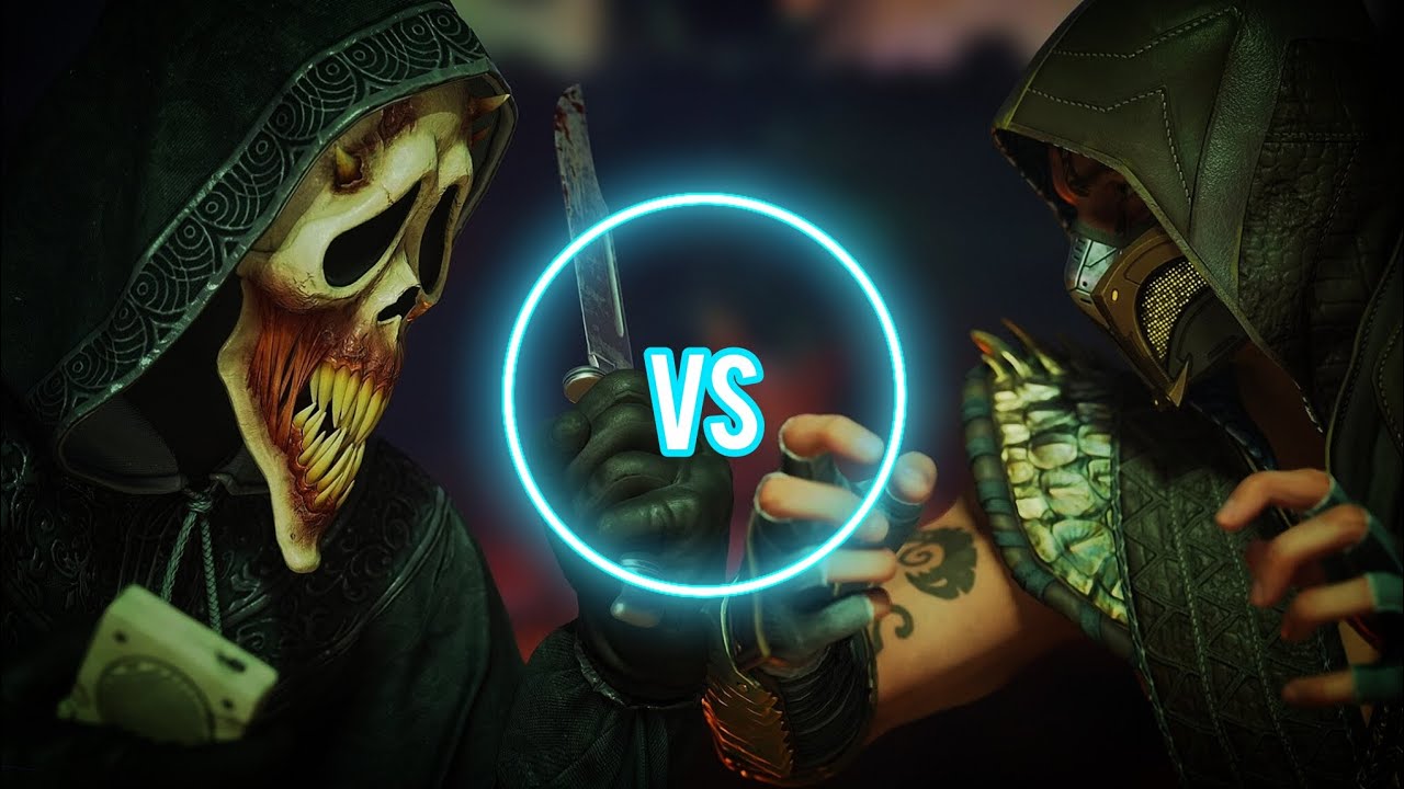 Mortal Kombat 1 - Ghostface (Tarkat) vs Reptile (Muy Difícil) - YouTube