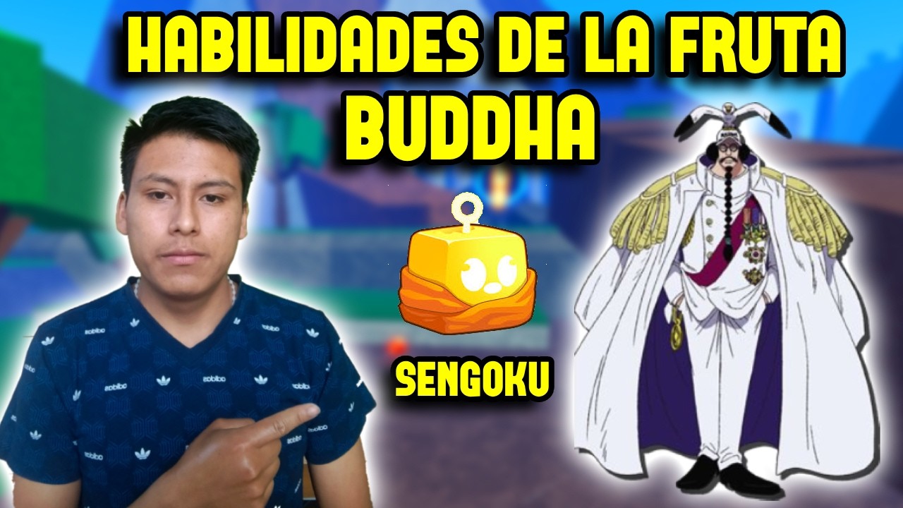 Habilidades de la fruta buddha - Blox Fruits - YouTube