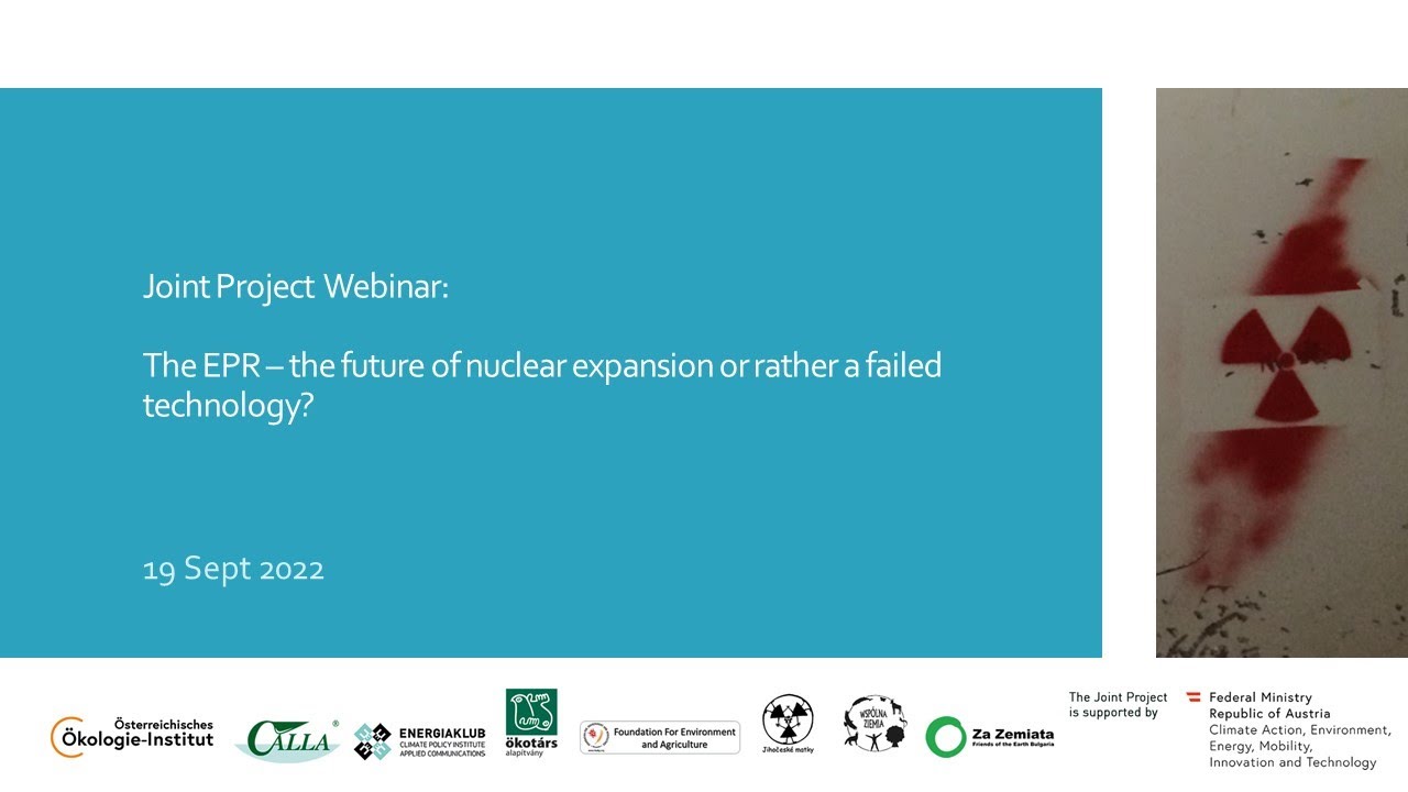 Joint Project Webinar on the EPR - YouTube