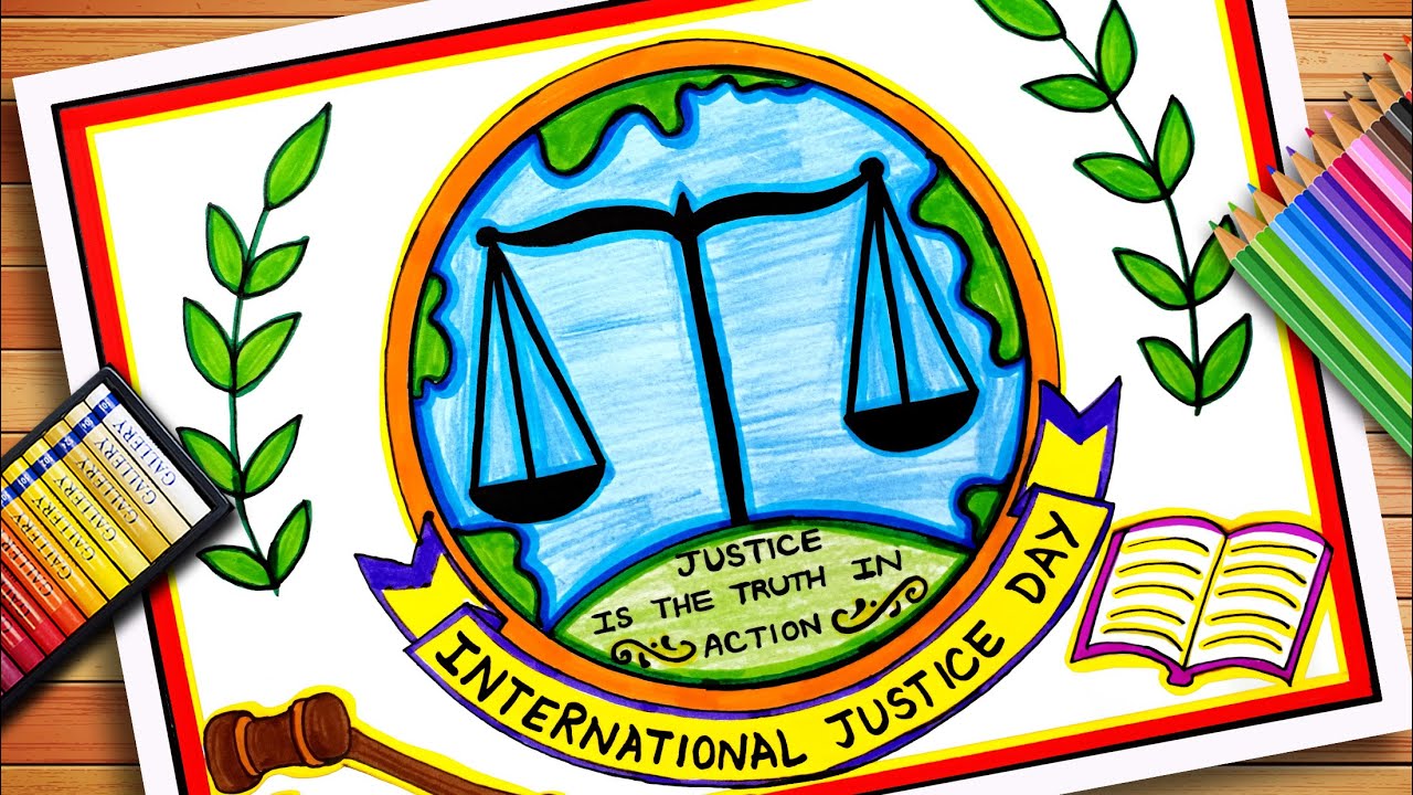 International Justice Day Drawing | World Day of International Justice ...