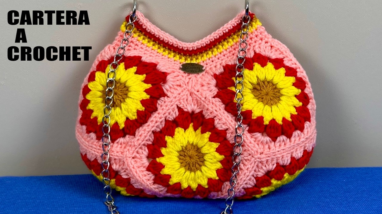 CARTERA A CROCHET PASO A PASO - YouTube