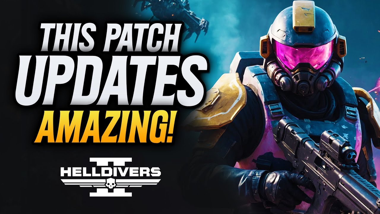 Helldivers 2 ARMOR IS FIXED! New Major UPDATE! Nerfs And Buffs! - YouTube