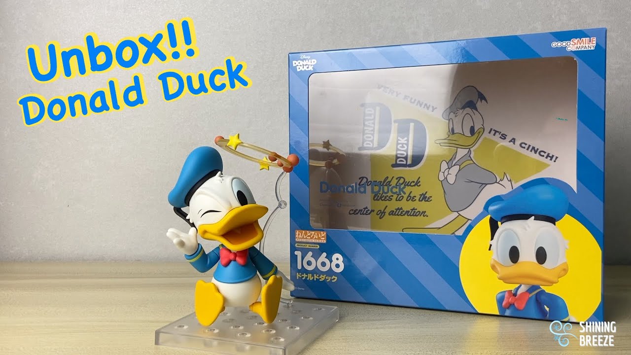 Smiling Donald Duck