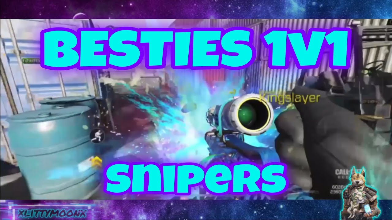 Besties 1v1 Snipers | Legendary HDR v DLQ | COD mobile | Mute v Giggler ...