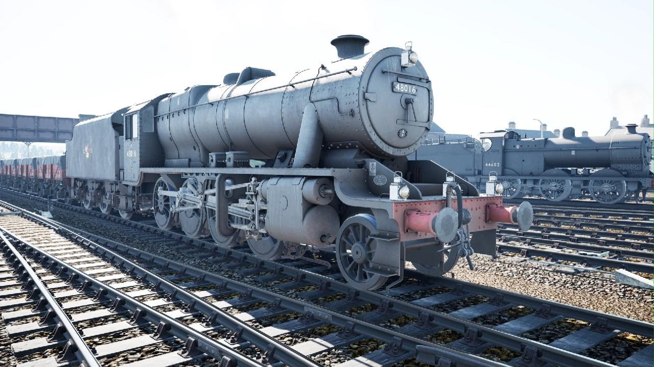 Train Sim World 4 Stanier LMS 8F Rowsley Freight Yard - Gowhole Station ...