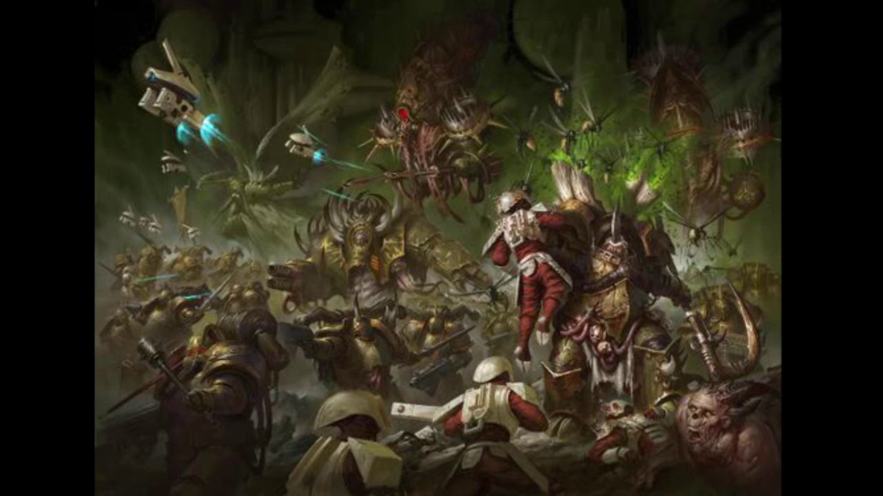 ASMR Warhammer 40K Lore | Death Guard: The Destroyer and the Plague ...