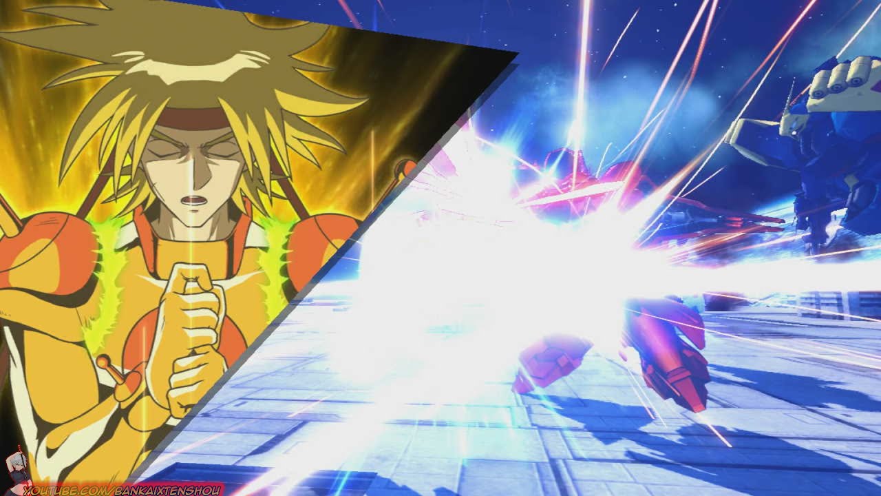 Domon Kasshu God gundam Arcade mode: Mobile Suit Gundam: Extreme Vs ...