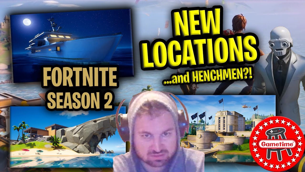 FIRST LOOK: Smitty Investigates ALL The New Fortnite Locations And ...