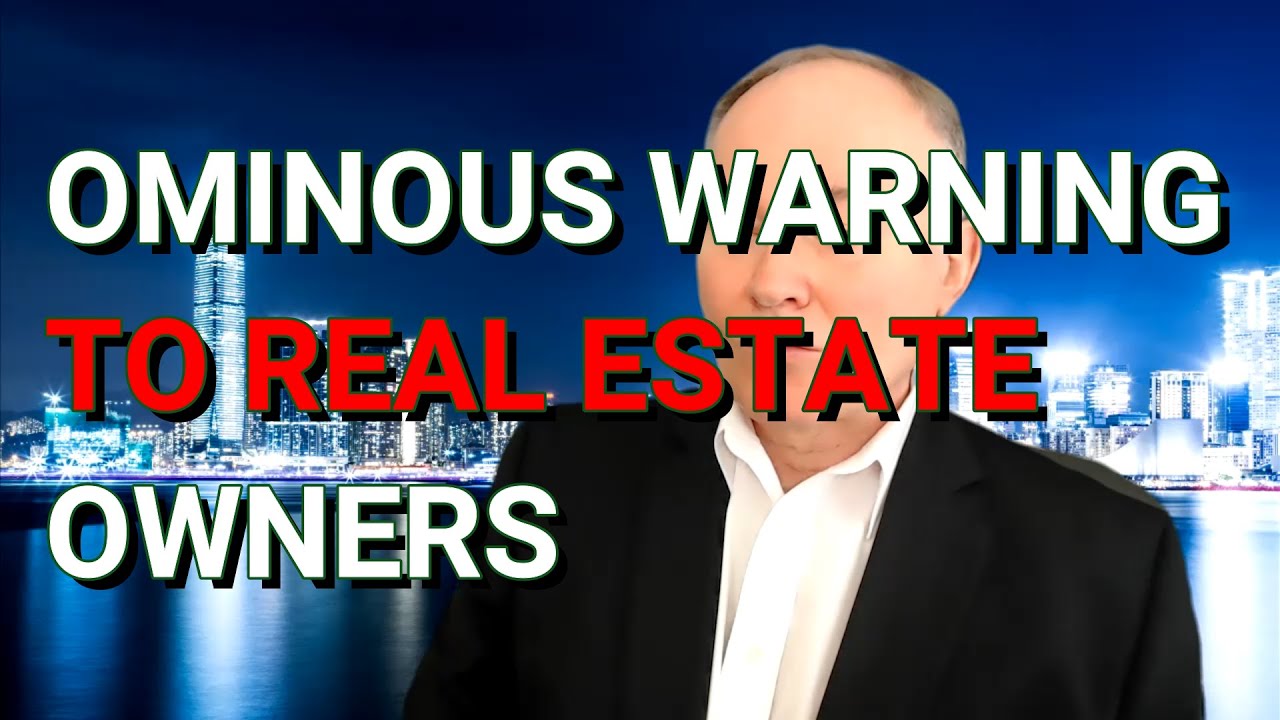 Ominous Warnings For Real Estate Owners | John Arc Show - YouTube