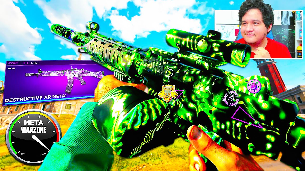 Goodbye XM4, Hello KRIG C Loadout Meta in BO6 WARZONE! 🏆 (Best Krig C ...