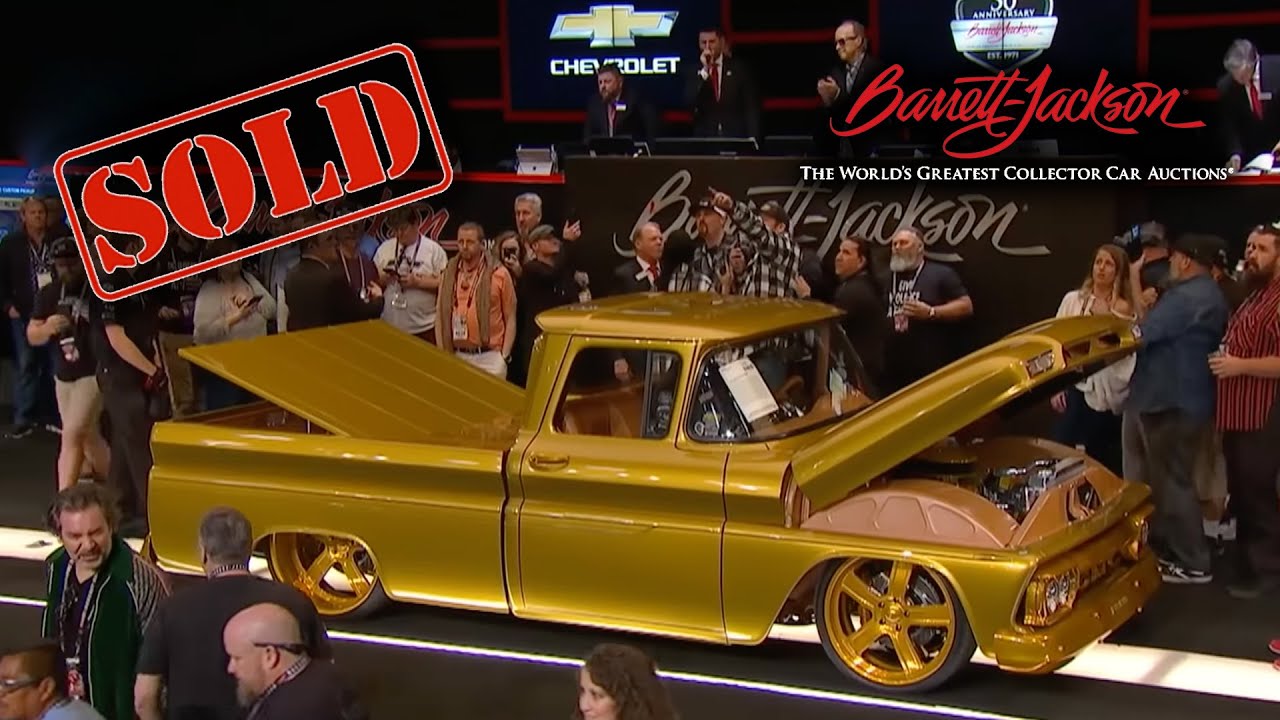 Custom GMC Truck | Barrett Jackson Scottsdale 2022 - YouTube