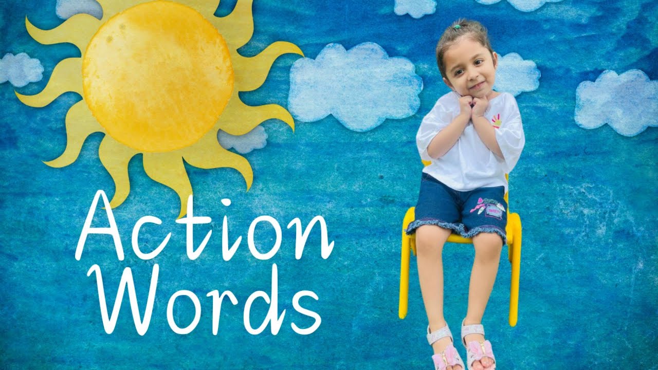 Action Words|| Parents must teach these "Top 35 ACTION WORDS" to their ...