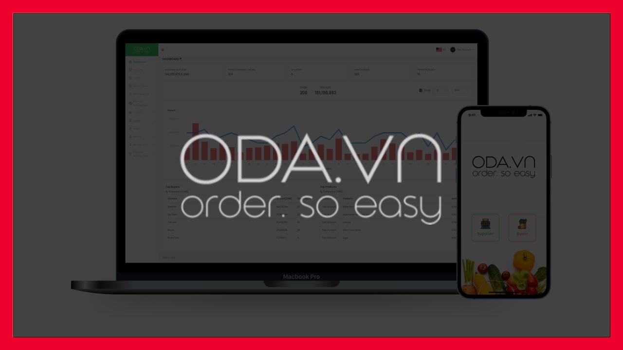 All about food material order management,ODA.vn - YouTube