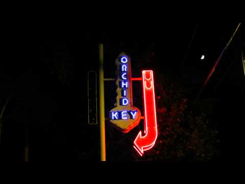 Neon Sign at the Orchid Key Inn in Key West