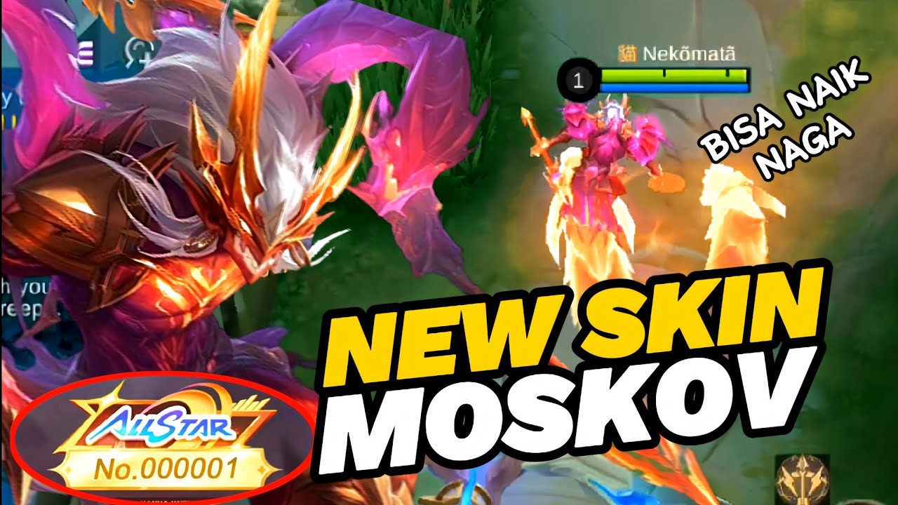 NEW SKIN MOSKOV INFERNAL WYRMLORD | Siapa Pemilik Skin Moskov Allstar ...